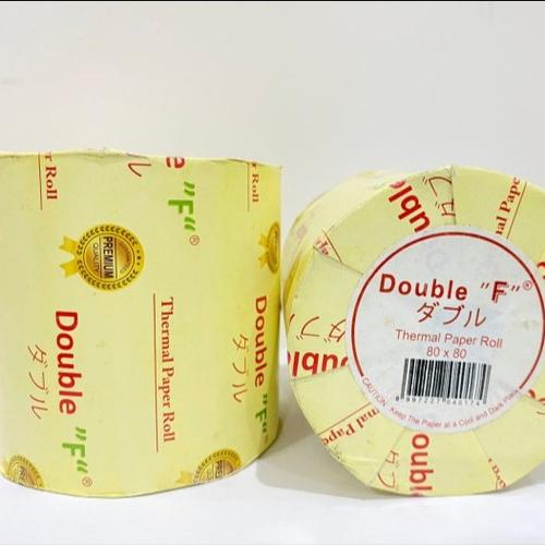 Jual Kertas Thermal / Kertas Kasir / Thermal Paper 80x80 Merek DOUBLE ...