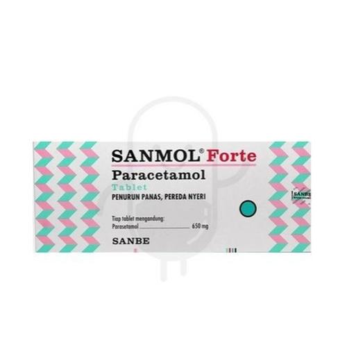 Jual SANMOL FORTE 650 MG BOX 100 TABLET - Jakarta Barat - KLINIK UTAMA ...