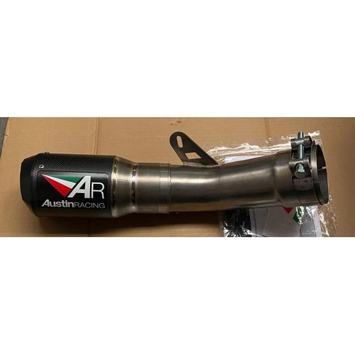 Jual AUSTIN RACING Exhaust Knalpot GP1R Ceramic Kawasaki ZX25R Original ...