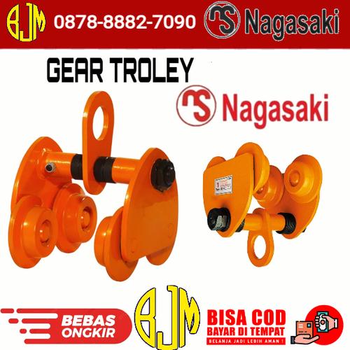 Jual PLAIN TROLLEY - GEARED TROLLEY 5 TON NAGASAKI JAPAN - Jakarta ...