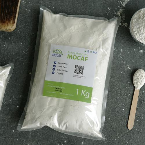 Promo Tepung Mocaf Mocafine Gluten Free 1 KG - Bulk - Kemasan Ekonomis ...