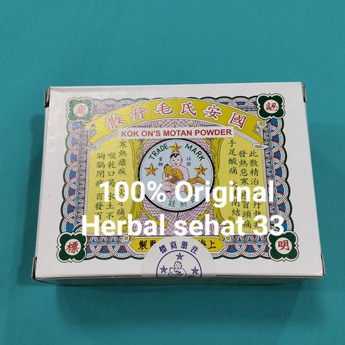 Jual motan powder / mo tan san - obat panas dan tipes - Kab. Tangerang ...