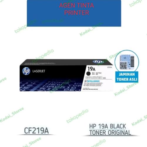 Jual TONER HP LASERJET IMAGING DRUM 19A BLACK (CE219A) ORIGINAL - Hitam ...