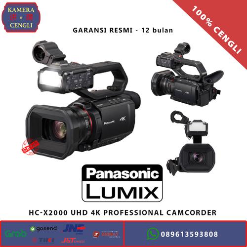 Jual Panasonic HC-X2000 UHD 4K Professional Camcorder / HC X2000 ...