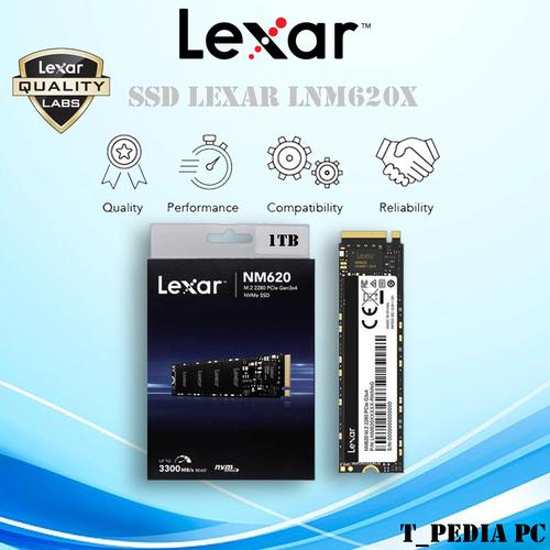 Promo Lexar NM620 M.2 Pcie Gen3 Nvme 2280 1TB - SSD NM 620 M2 1 TB ...