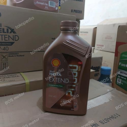 Jual Shell Helix Extend 0w-40 1Liter. Oli Mobil Full Synthetic. Original - Kota Bekasi - BOS ...