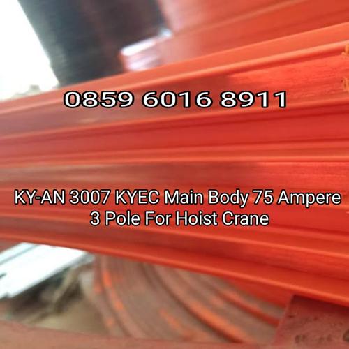 Jual Konductor, KY-AN 3007 KYEC main body 75 Ampere 3 Pole for Hoist ...
