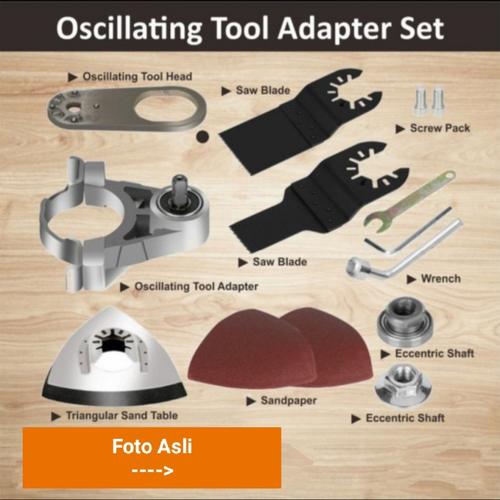 Jual oscillating tools adapter / adaptor oskilasi gerinda / multi ...