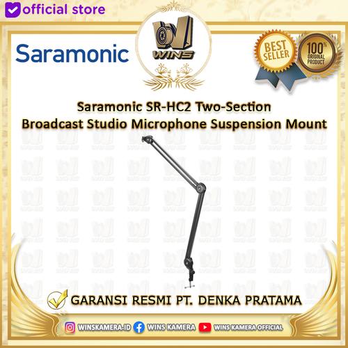 Promo Saramonic SR-HC2 Two-Section Broadcast Studio Microphone ...