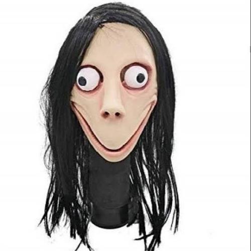 Jual Topeng Hantu Jepang MOMO Halloween Scary Ghost Mask Halowen ...