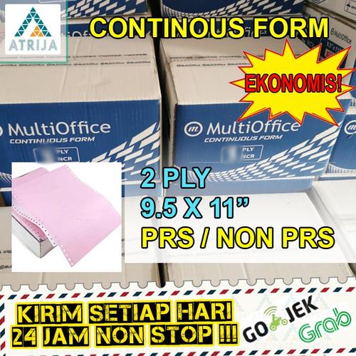 Jual Continuous Form 9.5 x 11 - 2 Ply. Kertas Komputer Rangkap 2 - 450 ...