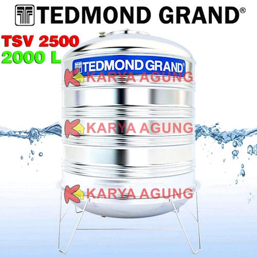 Jual Tandon / Tangki Air Tedmond GRAND Stainless 2000L (TSV 2500) 2 ...