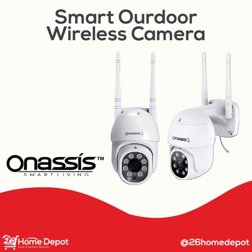 Jual CCTV Smart Wireless Outdoor Onassis CAM 360 WH Motion Tracking ...