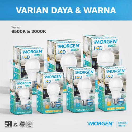 Jual Morgen Lampu LED Bulb Grand 5w 7w 11w 14w 16w 18 Watt - 5 Watt ...