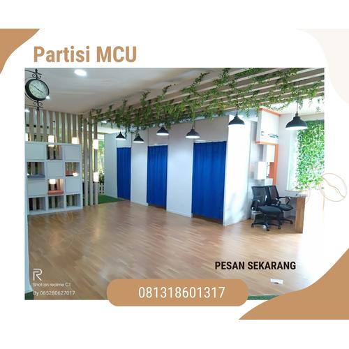 Jual Partisi MCU ruang pemeriksaan dokter partisi ruangan 081318601317 ...