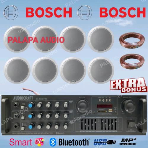 Jual PAKET SPEAKER CEILING BOSCH UNTUK KANTOR , KLINIK 8 SPEAKER (PRO 2 ...