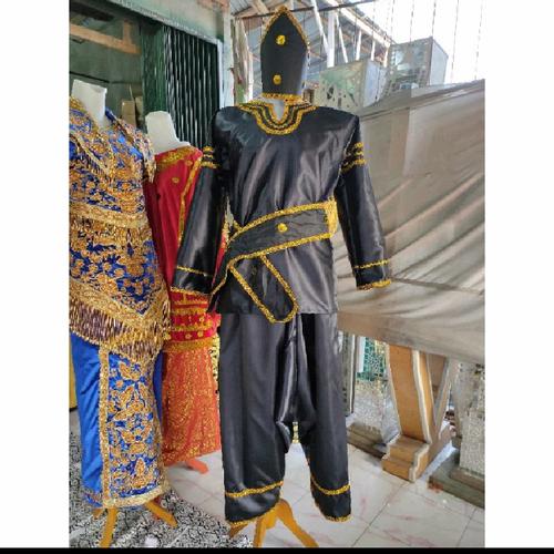 Jual baju silek randai tapak itiak adat Minang celana gelombang ...