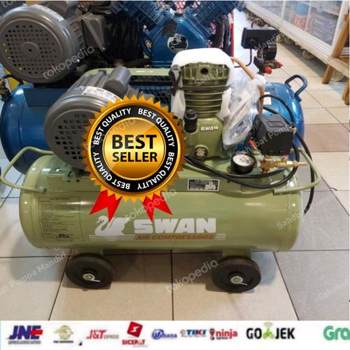 Jual Kompresor Angin SWAN 1/4 hp SU-114 C/W motor jiayu 1/4 hp taiwan ...