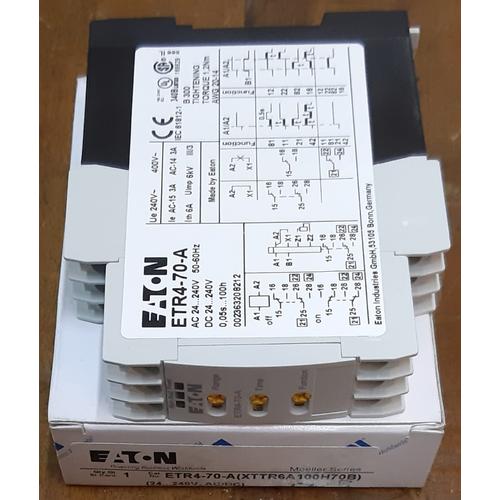 Jual EATON Moeller ETR4-70-A XTTR6A100H70B Timing Relay 0,05s-100h ...