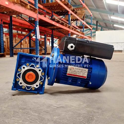 Jual Gearbox Set NMRV 050 CW 4P 0.37KW 0.5HP 1PHASE 1500RPM - 1:50 ...