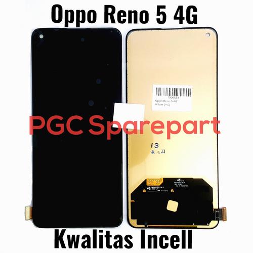 Jual LCD Touchscreen Kwalitas Incell Fullset Oppo Reno 5 (4G) - Hitam ...