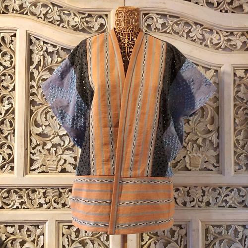 Jual Outer Jaring Tenun Belu + Tenun Garut, Earth Tone - Jakarta ...