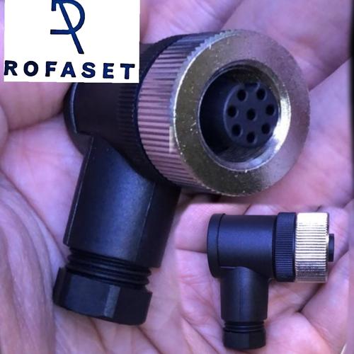 Jual socket connector 8pin Female elbow A code - Jakarta Barat ...