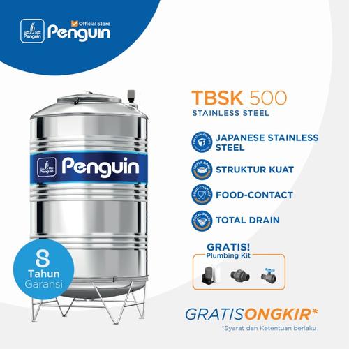 Jual Penguin Stainless Tandon 500/1000/1500/2000 L / Tangki Air ...