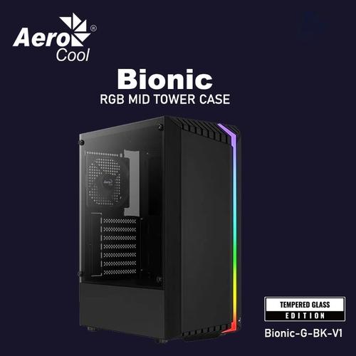 Promo Aerocool Bionic Black - Mid Tower Gaming Case Cicil 0% 3x - Jakarta Pusat - J&J online ...