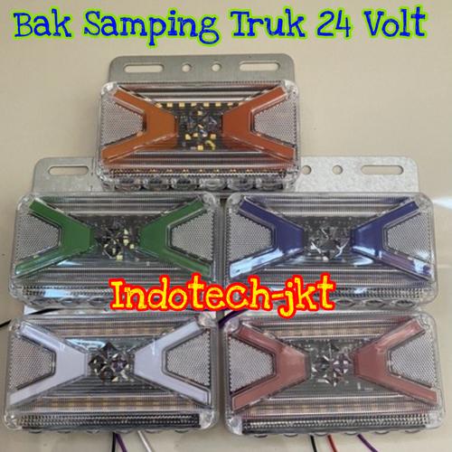 Jual Lampu Bak Truk 24 Volt Sein Running Model PANAH NEWW - Putih - Jakarta Barat - indotech-jkt ...