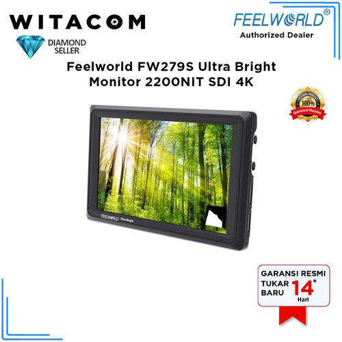 Promo Feelworld FW279S Monitor Ultra Bright 2200NIT SDI 4K - Original ...