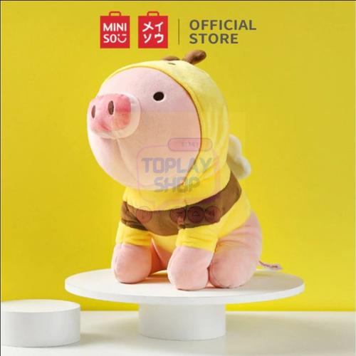 Jual Official Boneka Miniso Sitting Piglet Plush Boneka Babi Lebah Bee ...