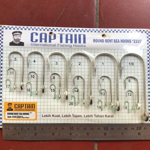 Jual Kail pancing CAPTAIN SEGALA UKURAN LENGKAP - 2335 (Ukuran 5-20 ...
