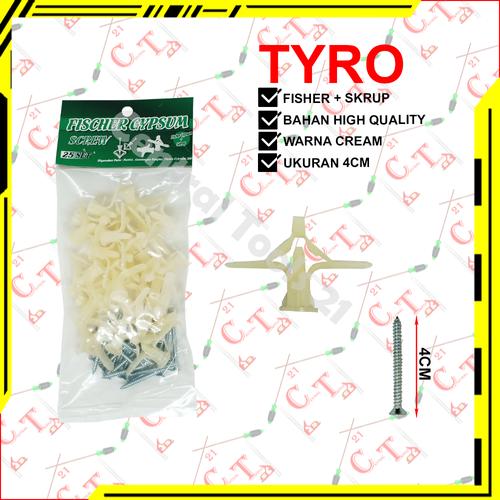 Jual Rumah Skrup Gypsum Set 25 Pcs Ukuran 4Cm Viser Gipsum Dengan ...
