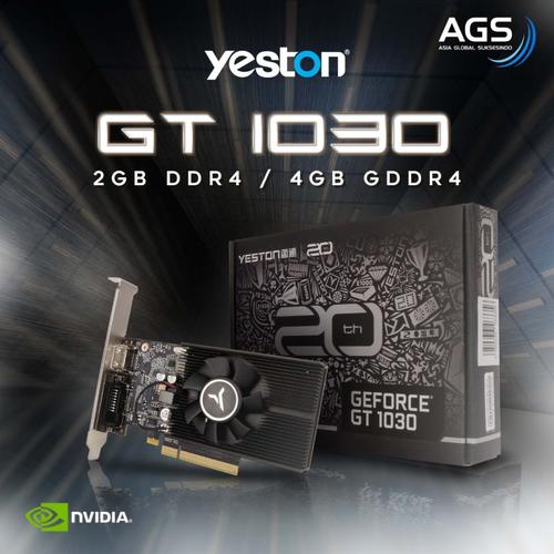 Jual Vga YESTON GT 1030 4GB Ddr4 - Low Profile Yestone Geforce 1030 4GB - Jakarta Pusat - Global ...