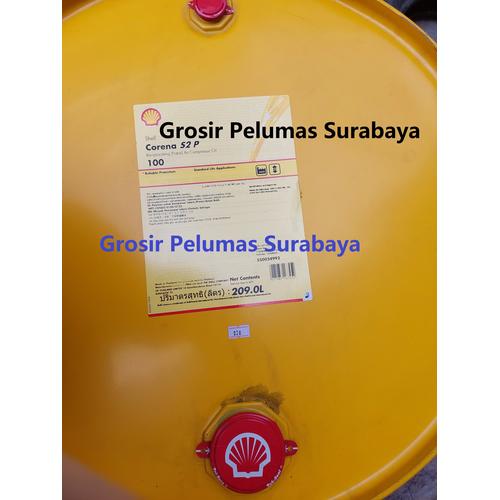 Jual Oli Kompresor udara Air Compressor oil Shell Corena S2 P 100 DRUM ...