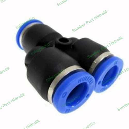 Jual FITTING Y PNEUMATIC UKURAN 4MM X 4MM X 4MM TYPE PY-4 - Jakarta ...