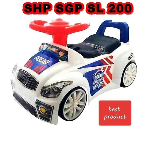 Jual SGP TOYS SL 200 Mainan Anak Mobil Polisi Duduk Dorong Ride ...
