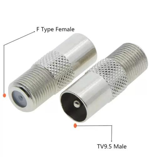 Jual AVPRO F Type Female to 9.5mm Male TV Satellite Antenna RF Coax ...