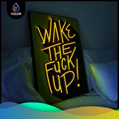 Jual Neon Flex Custom / Neon Flex Gambar / Custom Neon Flex 70X50CM ...