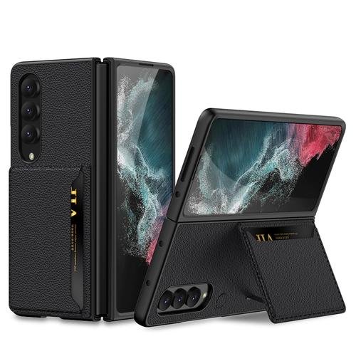 Jual Original Card Case Samsung Z Fold 4 5G Fold 4 Case Cover - Black ...