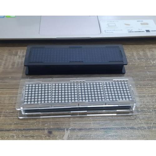 Jual Case Casing Cover Frame Module LED Max7219 Dot Matrix 32x8 Display - Nodemcu Hitam - Kota ...