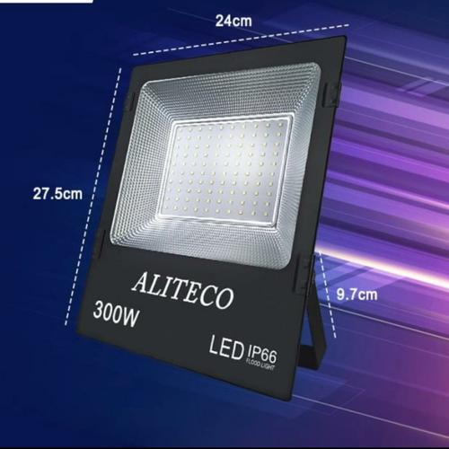 Jual Lampu sorot led 300 watt 300w lampu tembak led 300watt led floodlight - Aliteco Putih ...