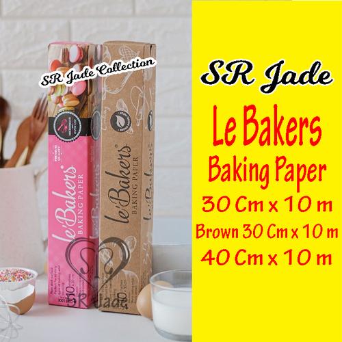 Jual Le Bakers Baking Paper 30 Cm x 10 m / 40 Cm x 10 m Kertas Baking ...