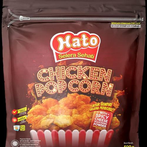 Jual HATO CHICKEN POPCORN 500 GR HALAL - Kota Bandung - Warunx Frozen ...
