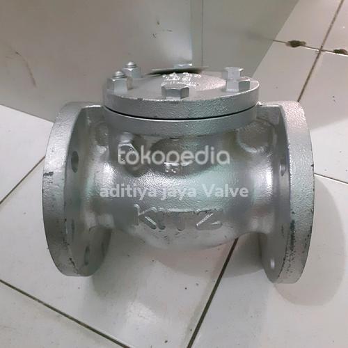 Jual swing check valve kitz 21/2" cast iron class 125s 200wog asli 100% ...
