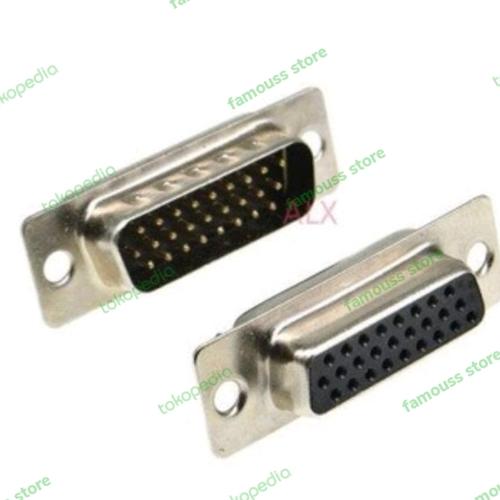Jual Konektot db26 male/female/connector 26pin male/female - Pin Male ...