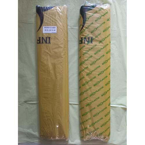 Jual Plastik Sampah Infeksius - Limbah Medis B3 Logo BIOHAZARD 90 x 120 ...