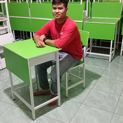 Jual MEJA SEKOLAH MEJA BELAJAR MEJA siswa KURSI SEKOLAH meja besi - Kab ...