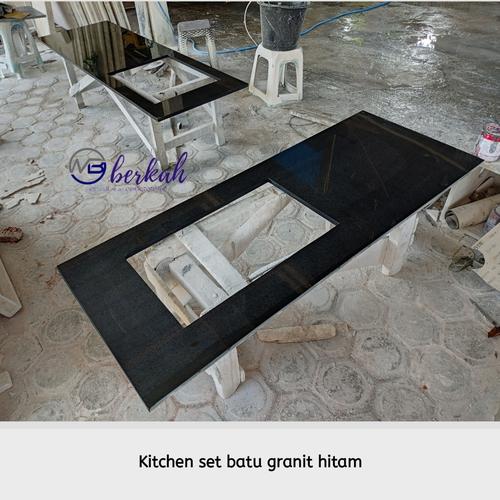 Jual Meja dapur/kitchen set batu andesit/granit hitam - Kab ...